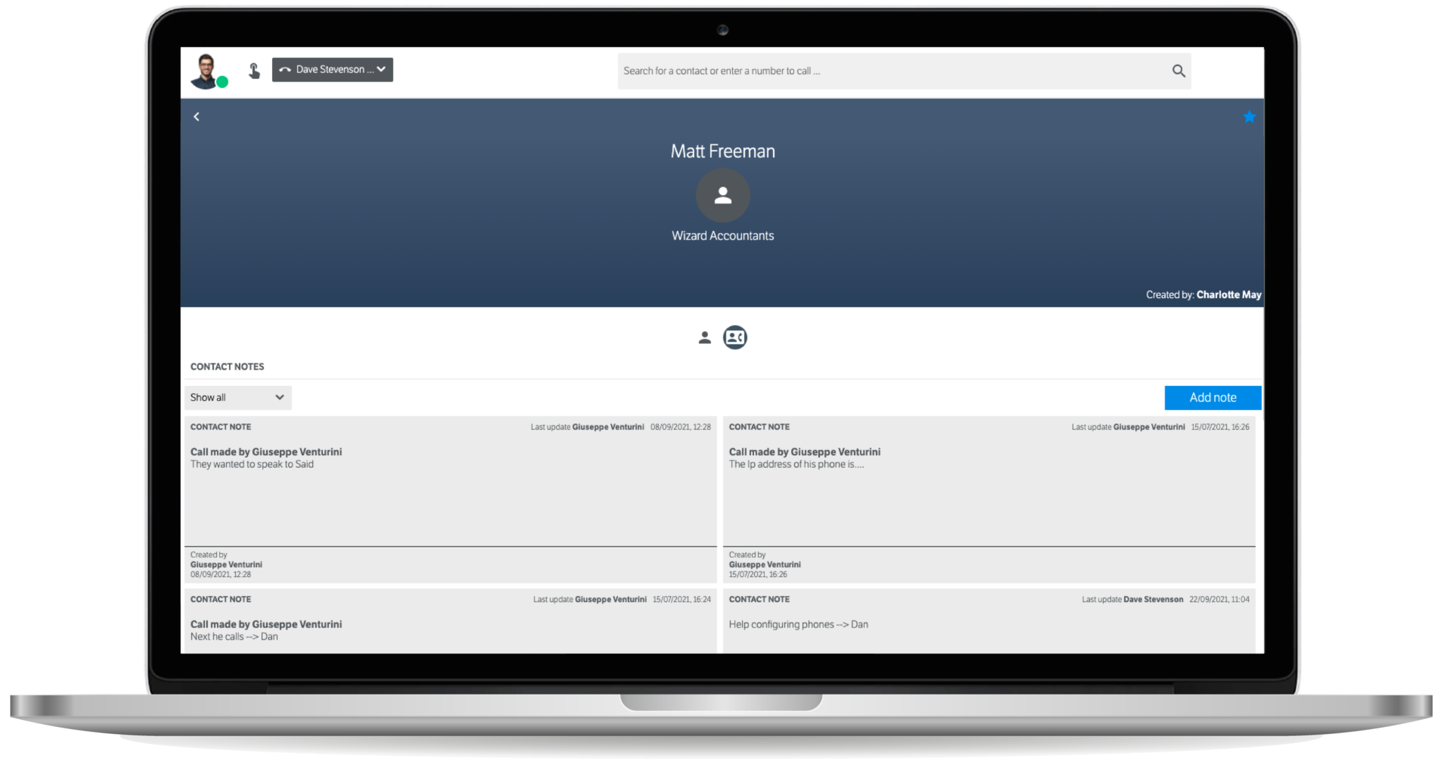 New UI with videoconference and desktop sharing - VOIspeed
