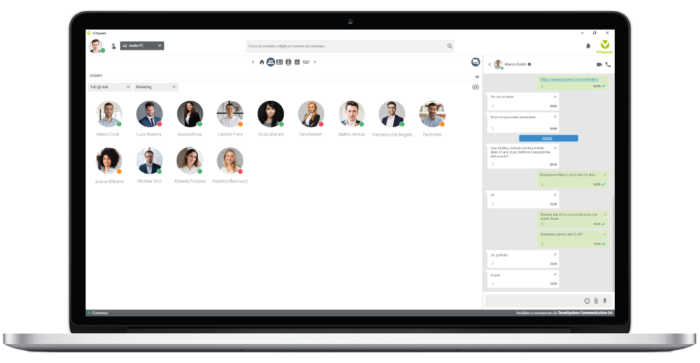 New UI with videoconference and desktop sharing - VOIspeed